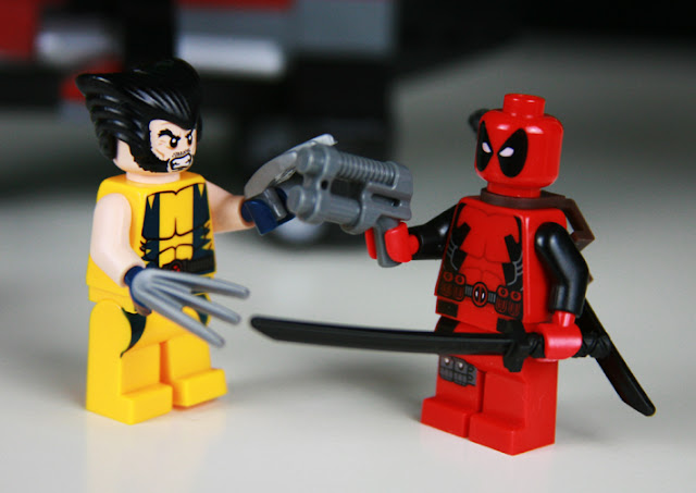 Fruitless Pursuits: Review: Lego Wolverine Chopper Showdown! SNIKT!