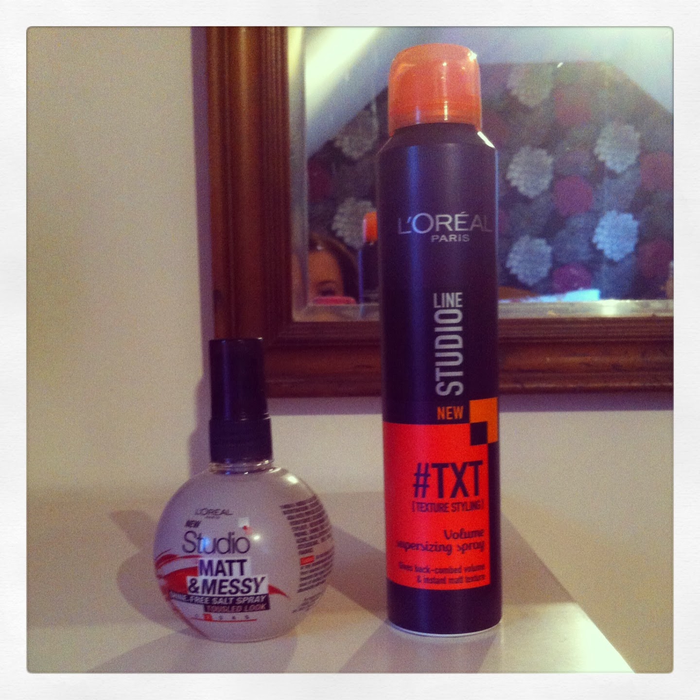 Caramella Couture: L'Oreal Paris Studioline sprays