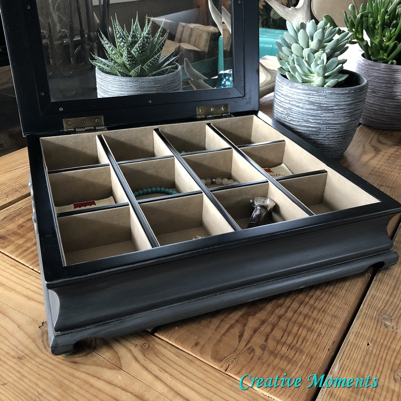 Bombay Keepsake Box in Shades of Grey