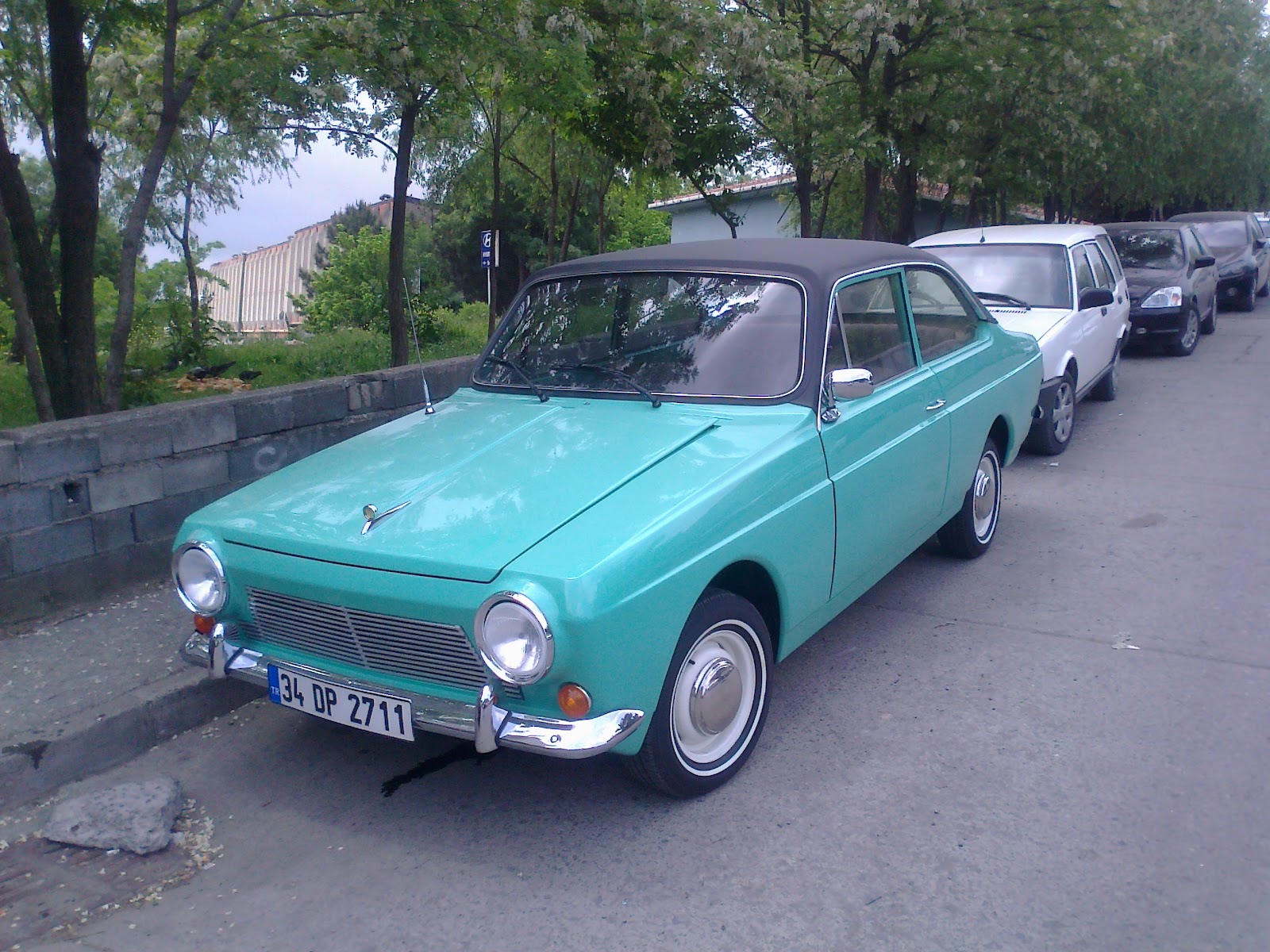 eski ve park etmiş: 1968 Anadol A-1
