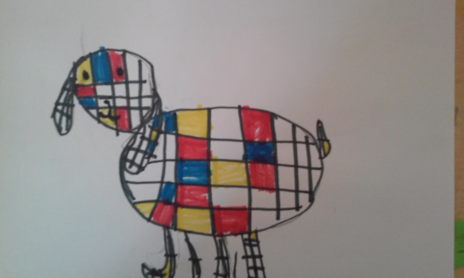 Primary Painters: Mondrian Animals