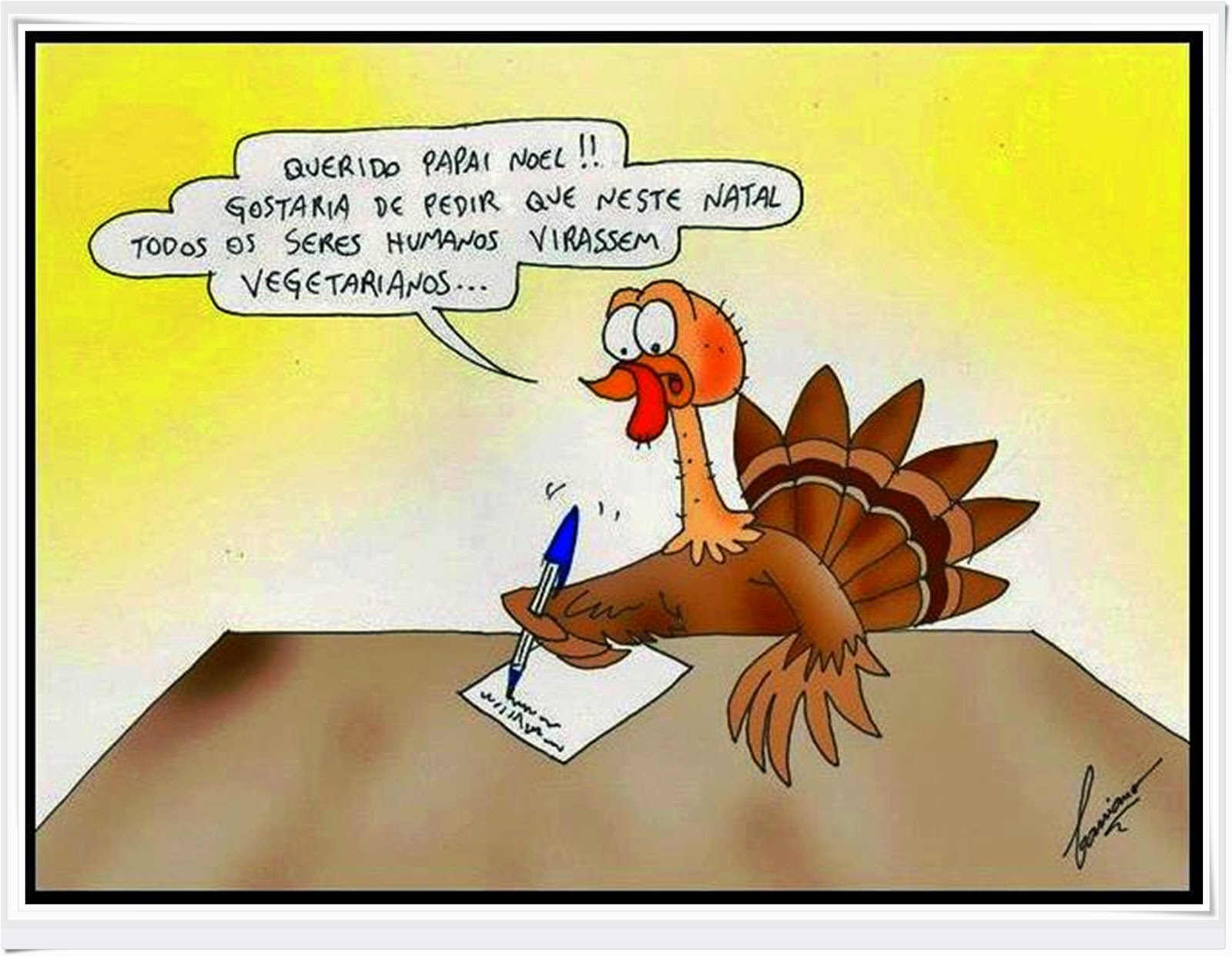 Beto Piccolo - Ribeirão Bonito/SP!: Um Pouco de Humor: Peru de Natal!