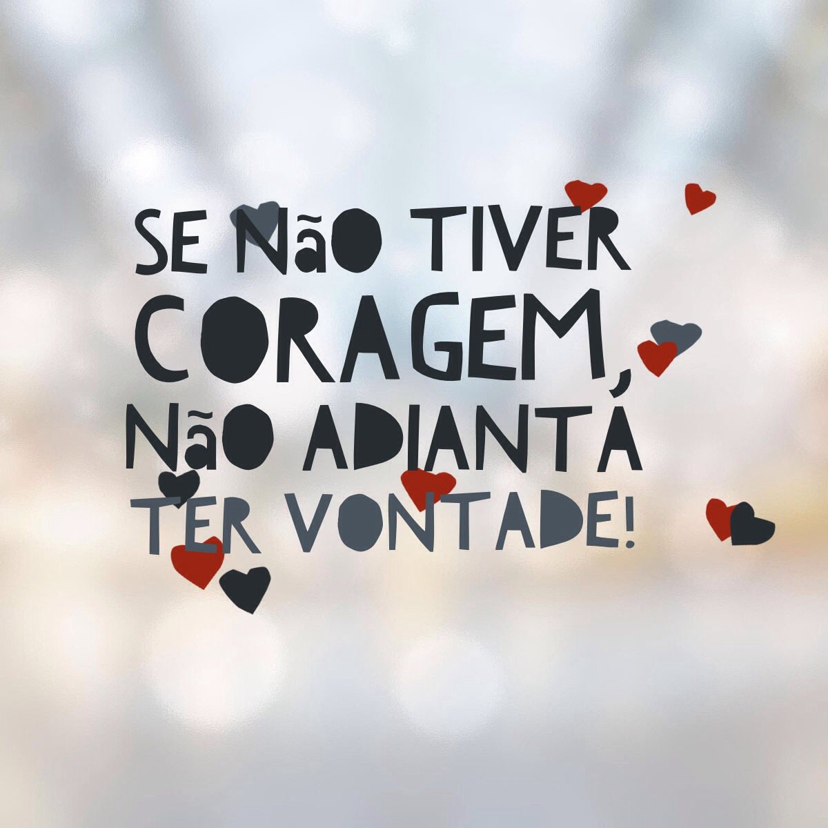 COMENTANDO O COMENTADO: Coragem...