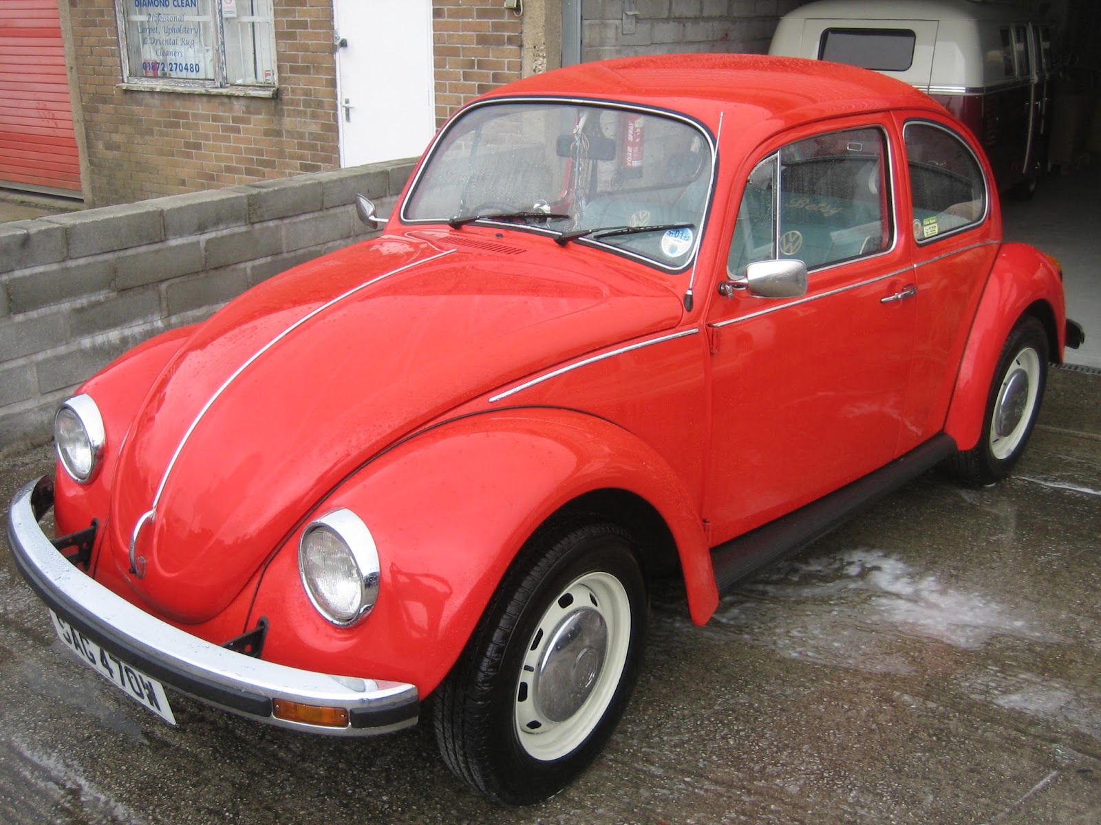 Colin Rouse Auto Trim : VW Beetle In For Re Trim.....