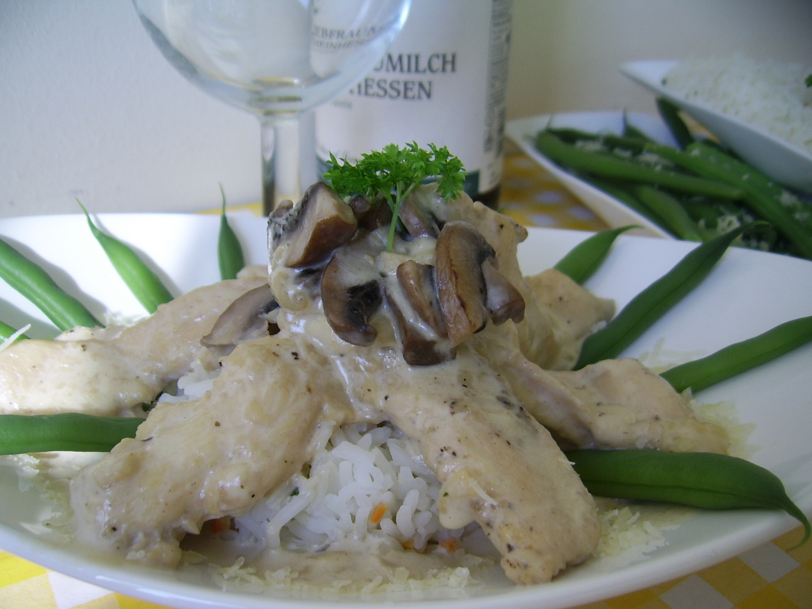 irenafoods: Pollo ai funghi porcini - Chicken with mushrooms porcini ...