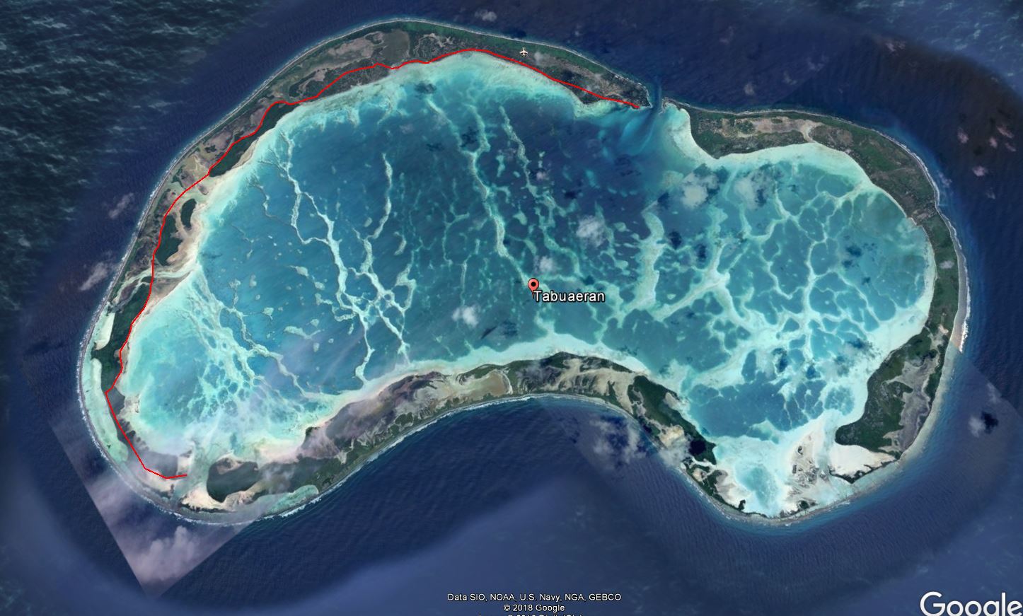 Born to run - live to travel: Cool places to run series: Fanning Island ...