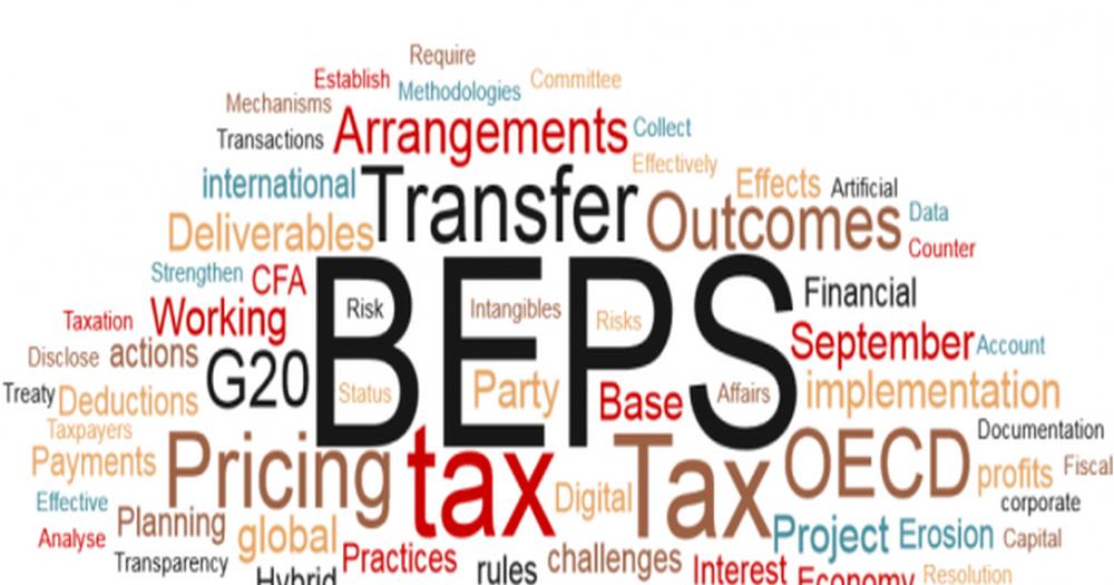 Base Erosion Profit Shifting (BEPS) Action Plan - OECD ~ writing to learn