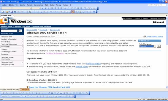 INFORMÁTICA FÁCIL - (Feisar - Formación): Configuración de Windows 2003 ...