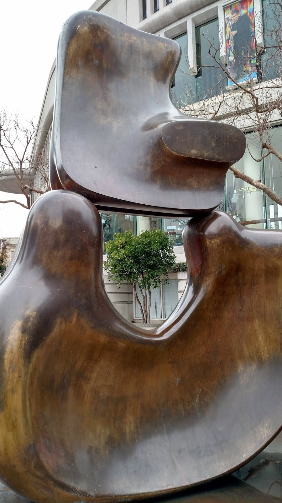The Mathematical Tourist: Pieces of a Reclining Figure
