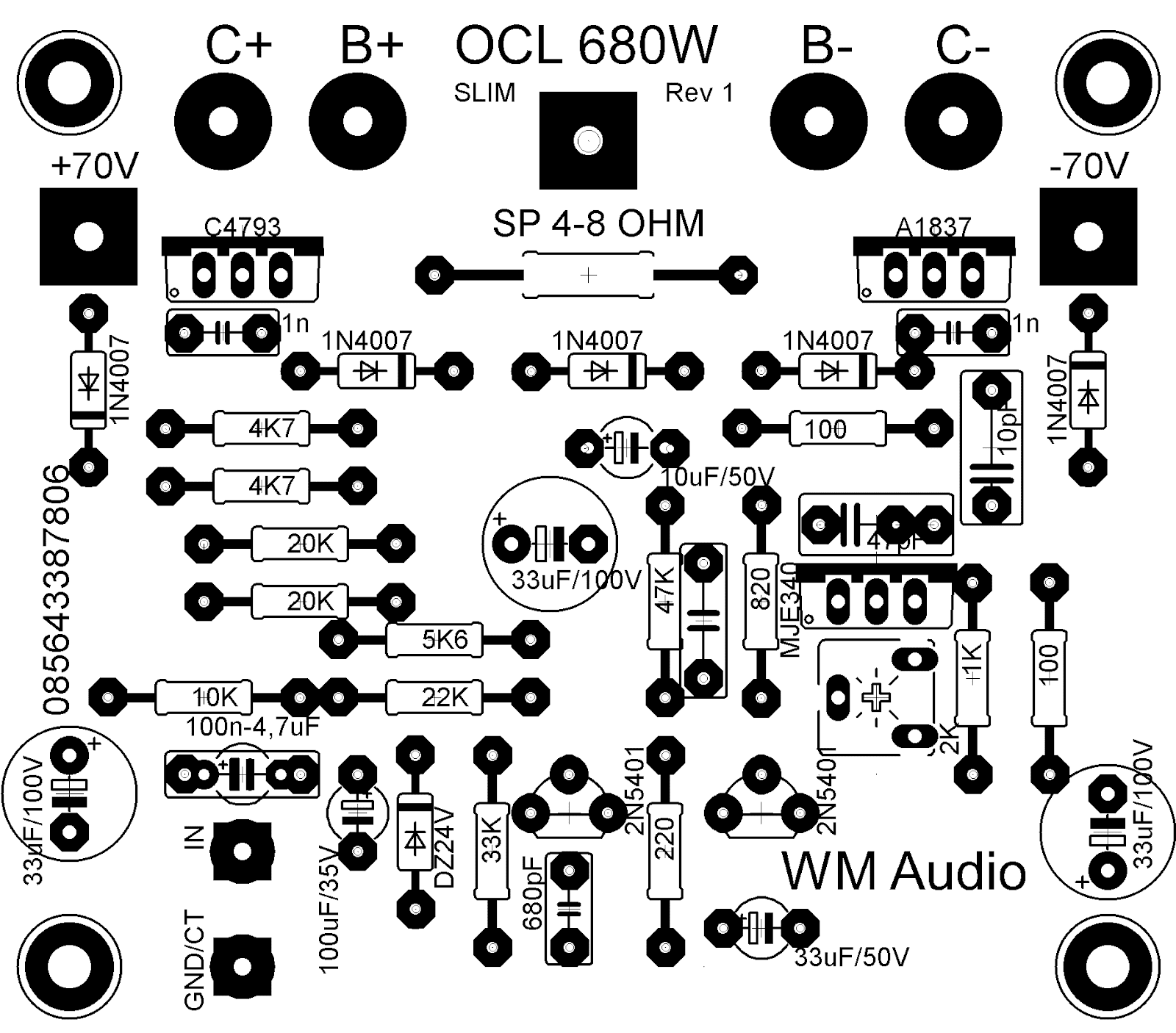 WM Audio SS: New OCL 680 Slim