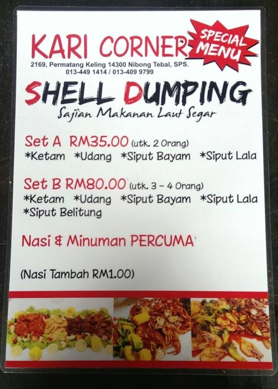 A little bit of Everything: Shell Dumping (Nibong Tebal) at Kari Corner