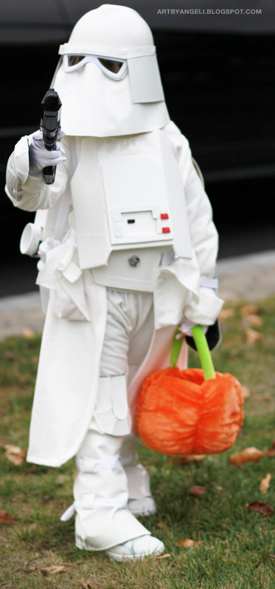 artbyangeli: DIY Star Wars Snowtrooper costume
