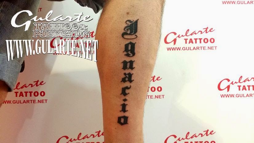 Gularte TATTOO Y PIERCING: TATTOO: Javier