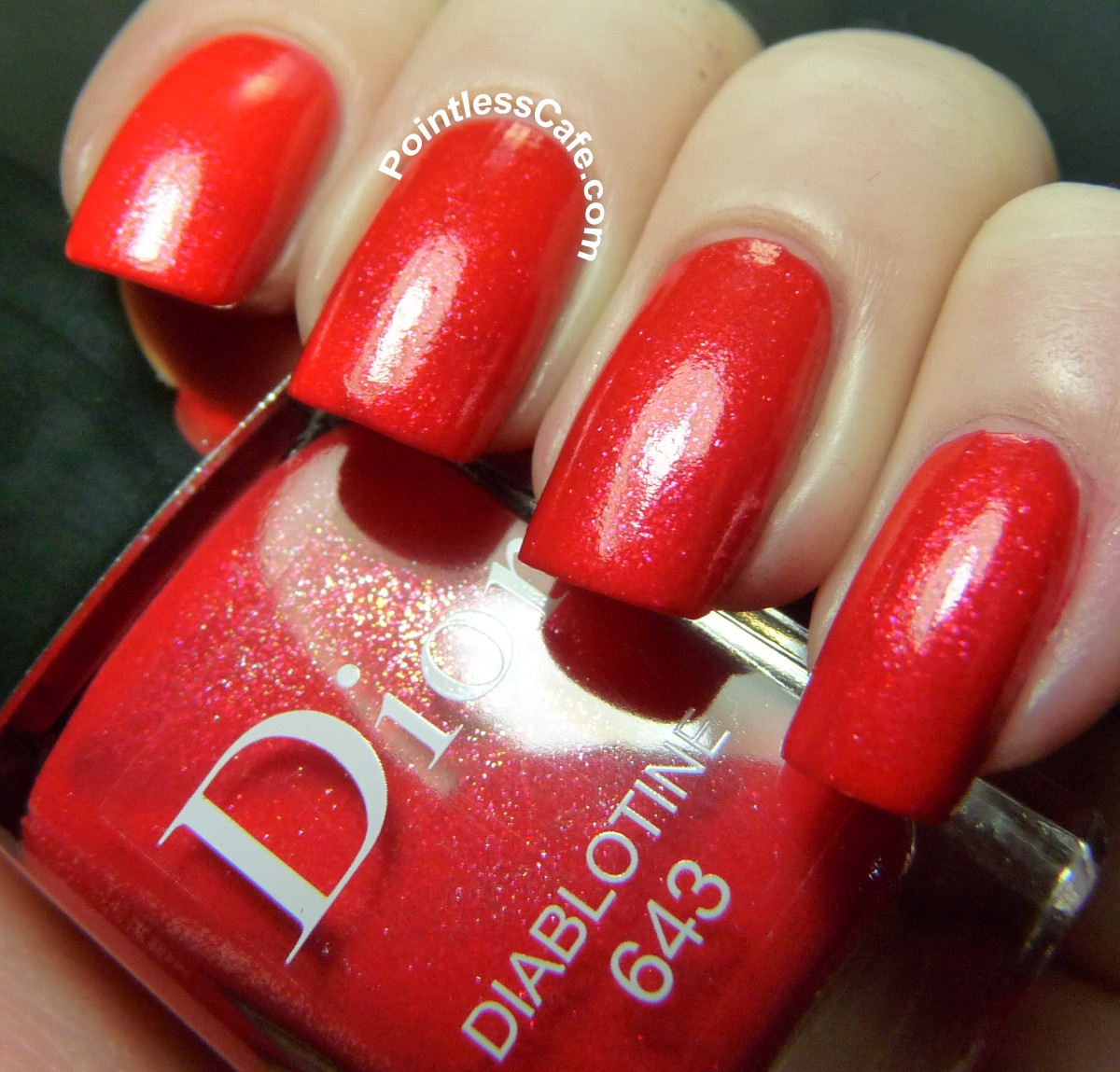 Dior Diablotine #643 - Swatches and Review | Pointless Cafe
