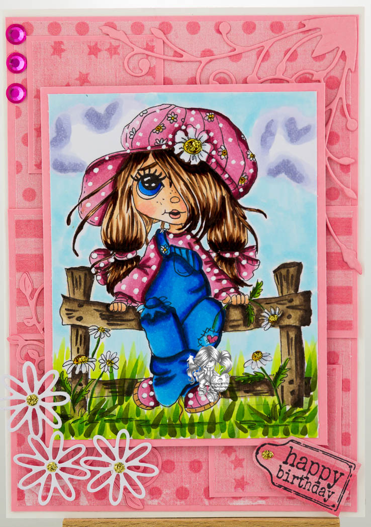 ANET'S Creations: Rory's Daisy Love - Heather's Valentine's Coloring ...