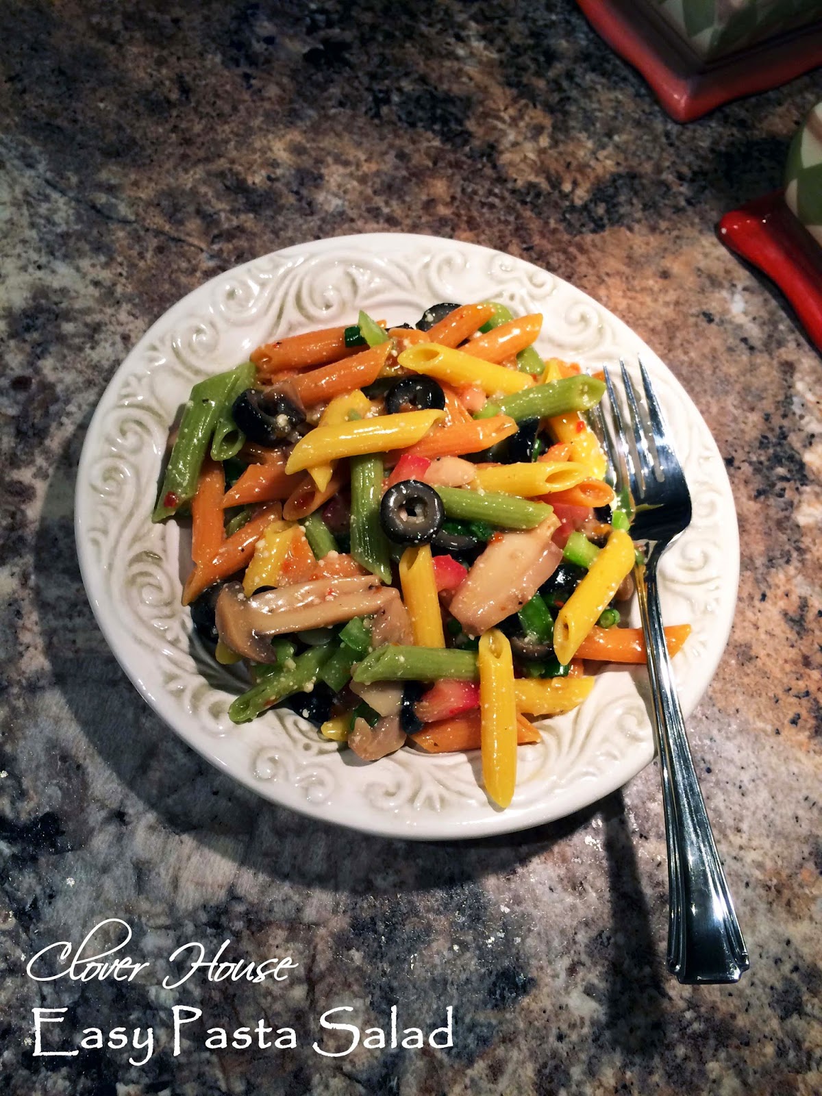 Clover House: Easy Pasta Salad Recipe