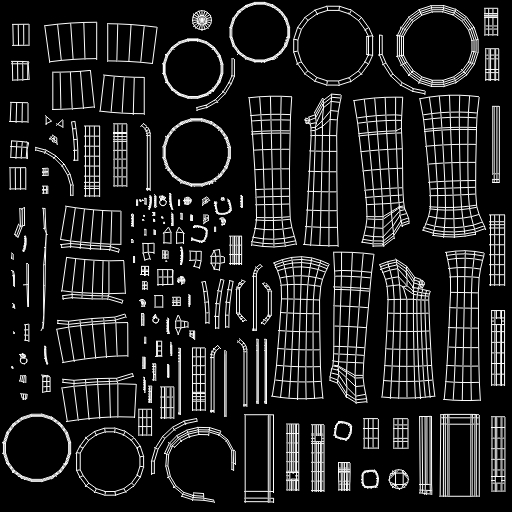 Game Art and Design Journal: LowPoly UV Map