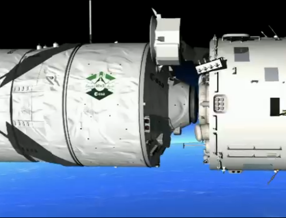 News Spazio: ATV-3 Edoardo Amaldi in arrivo sulla Stazione Spaziale ...