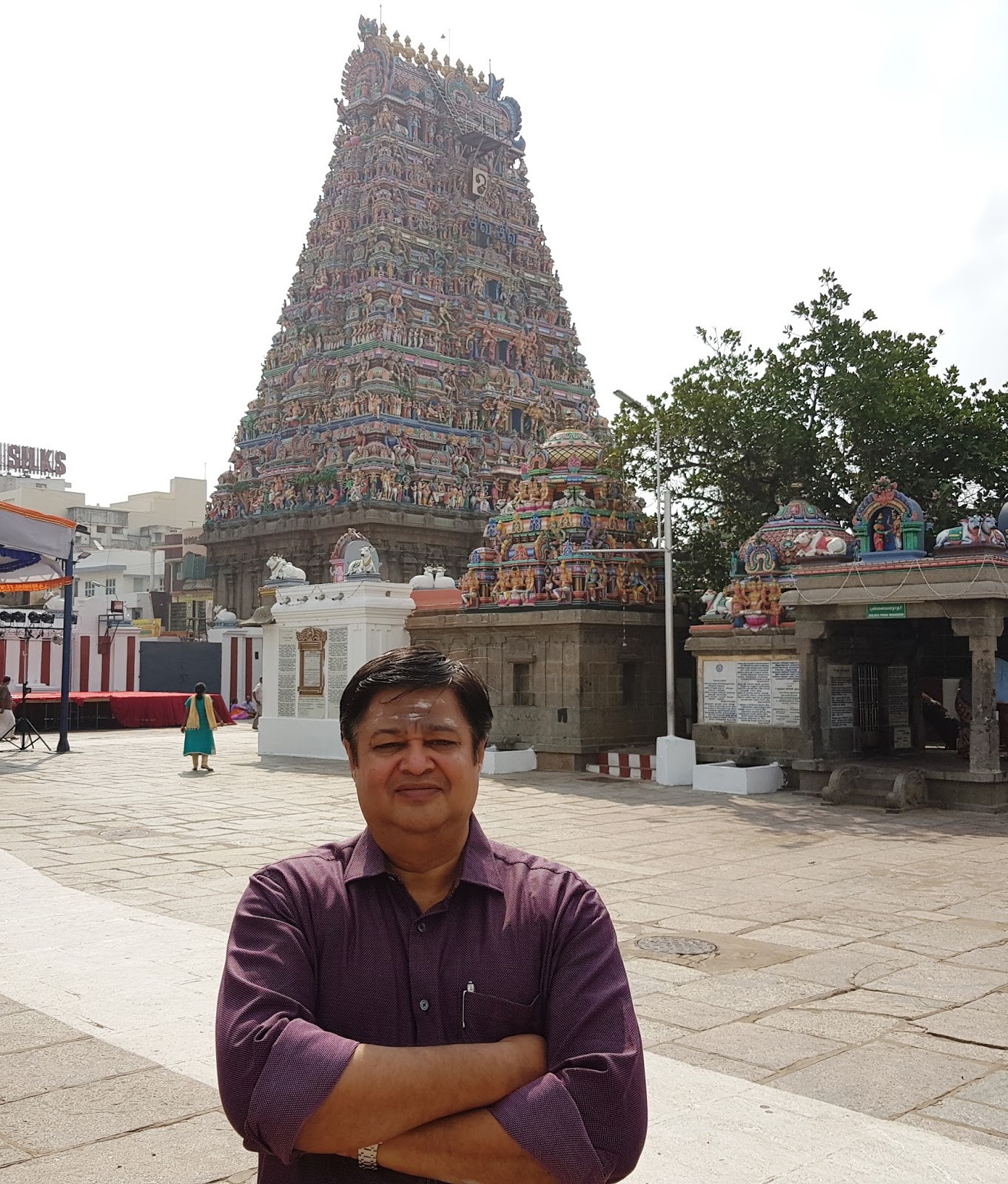 Temple, Travel and Sport: TR Ramesh Temple Activist