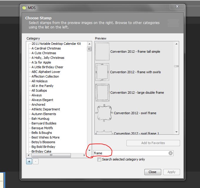 MDS Monday: MDSM29 It's Frame-able!!
