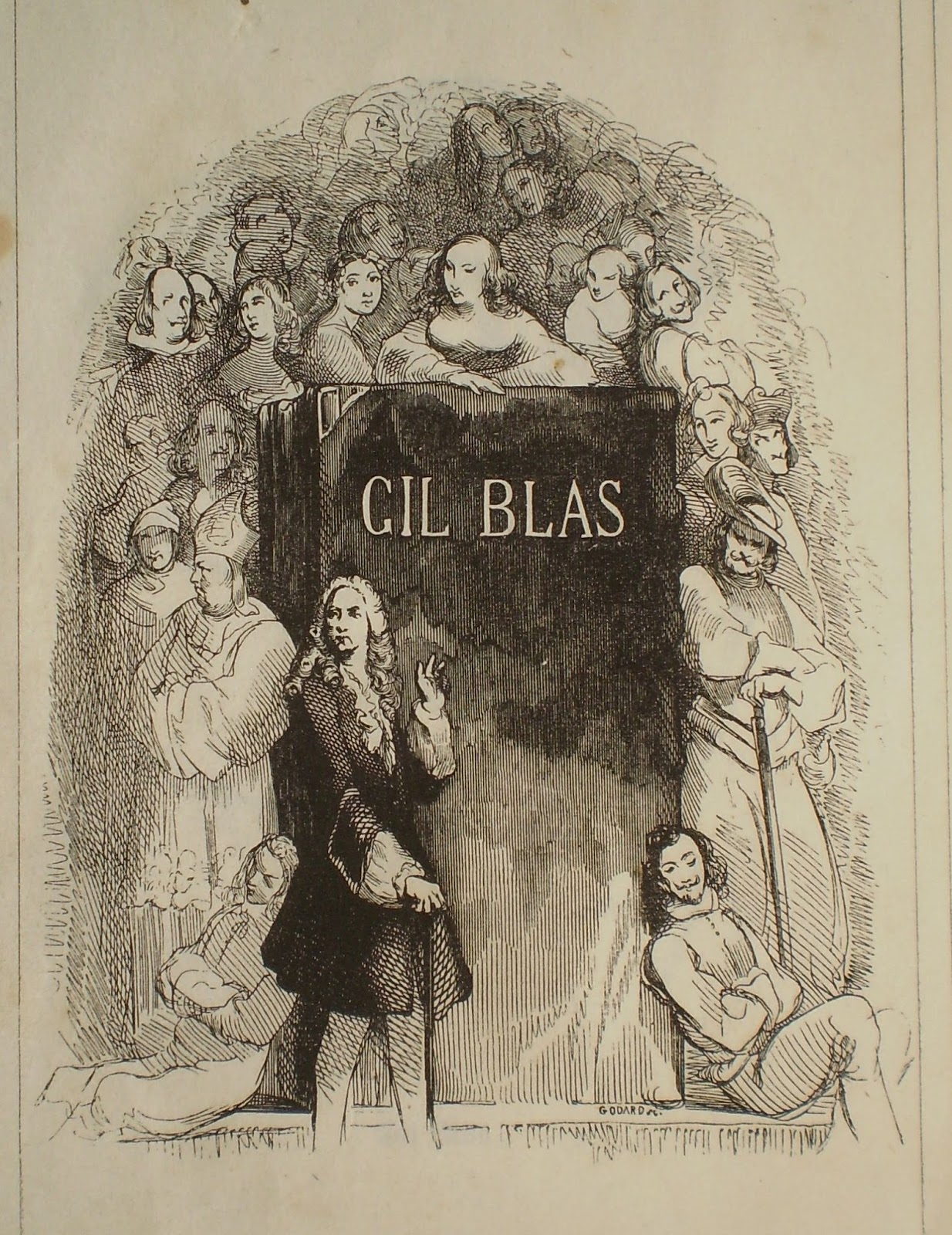 Blog de bibliofilia: ILUSTRACIONES ROMÁNTICAS DE GIL BLAS