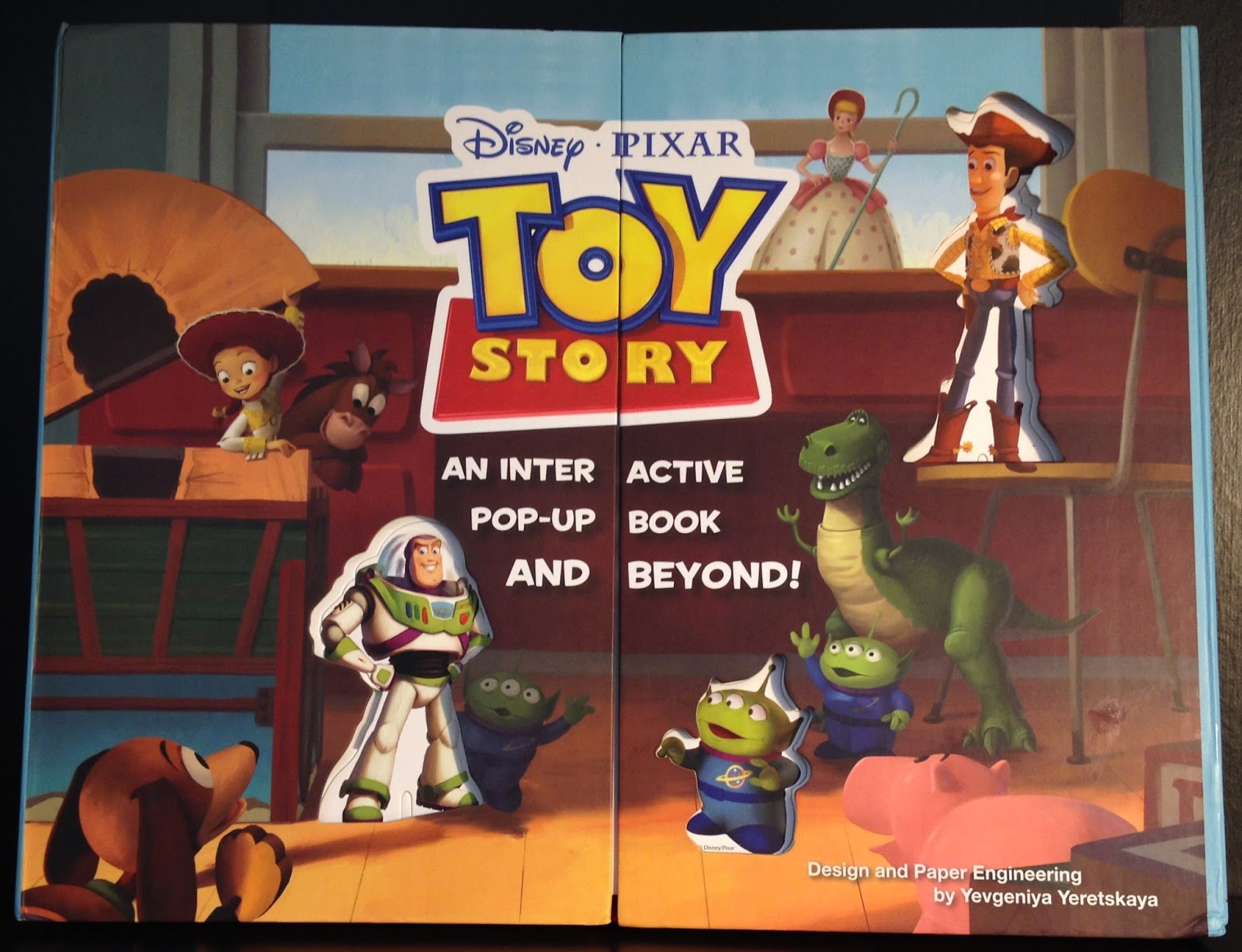 Dan the Pixar Fan: Toy Story: An Interactive Pop-Up Book and BEYOND!