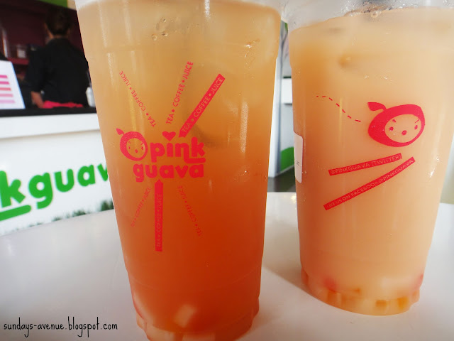 Sunday's Avenue: Pink Guava Tea + Coffee + Juice