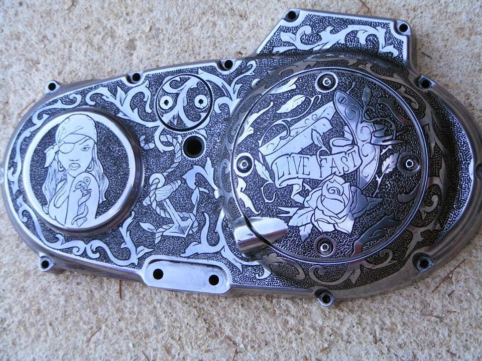 MARCOS CHOPPER: COOL ENGRAVED PARTS