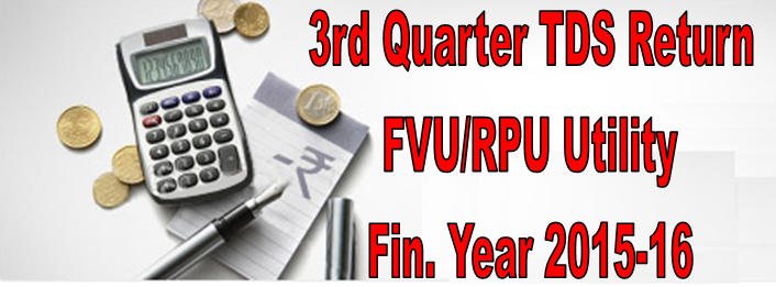 Latest FVU & RPU Utility for 3rd Quarter TDS Return - TIN NSDL ~ Gsoftnet