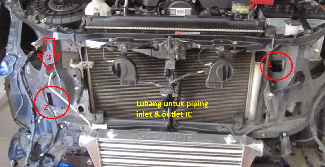DIY : Tutorial Pasang Intercooler di Innova D4-D {zabdoel}