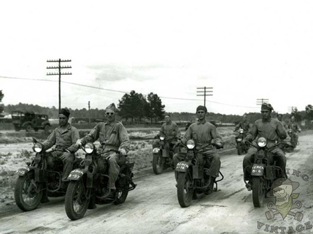 The Bike that Won the War ~ Riding Vintage