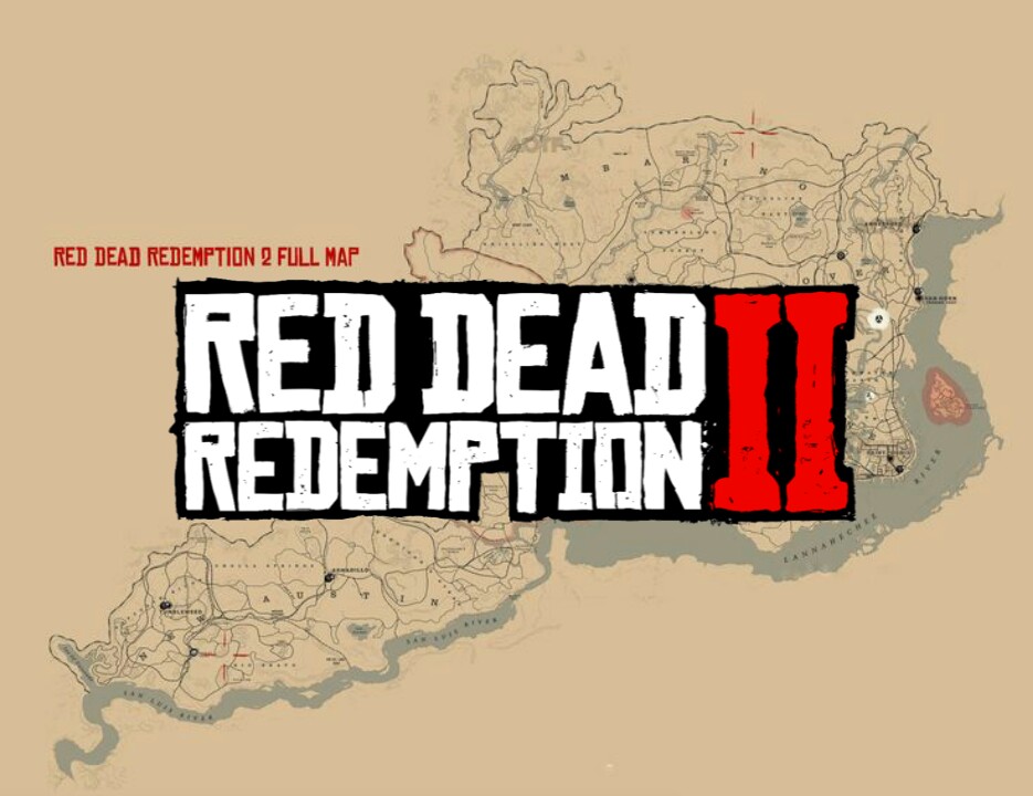 Red dead redemption 2 full interactive map - retautos