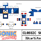 Classic Tails (papercraft #15/ Sonic the hedgehog)
