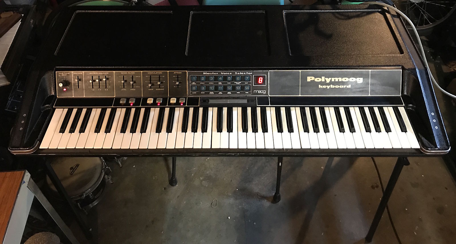 MATRIXSYNTH: Moog Polymoog 280A Analog Polyphonic Synthesizer
