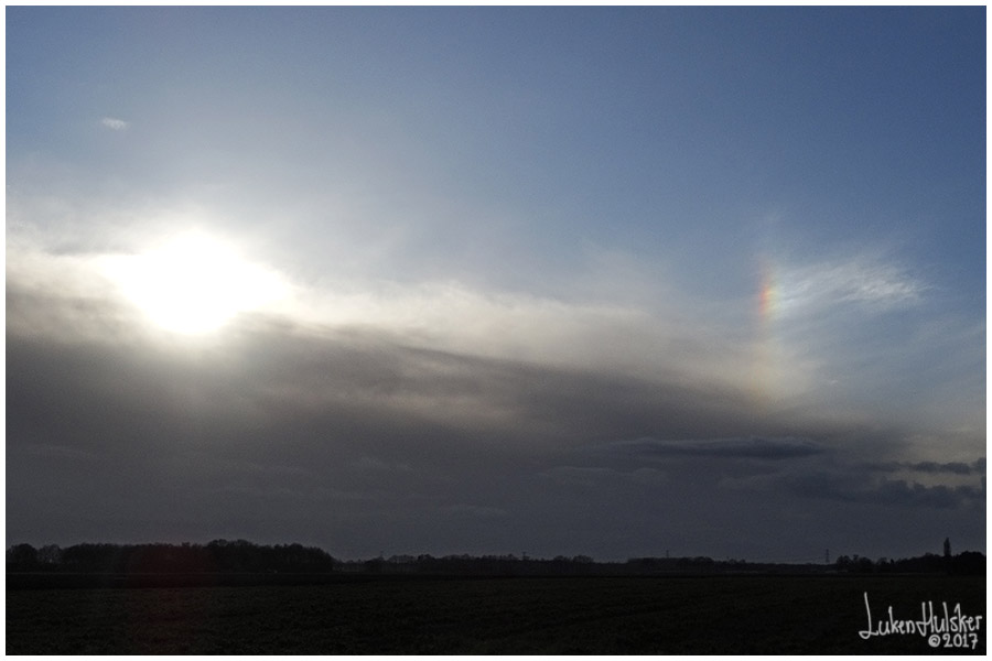LH VANDAAG: Prachtig natuurverschijnsel vanmiddag genaamd Bijzon ...