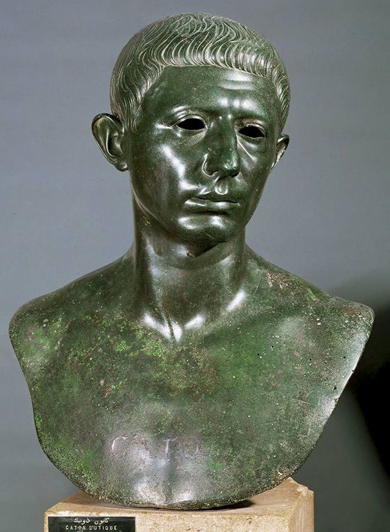 romanoimpero.com: MARCO PORCIO CATONE UTICENSE - M. P. CATO UTICENSIS