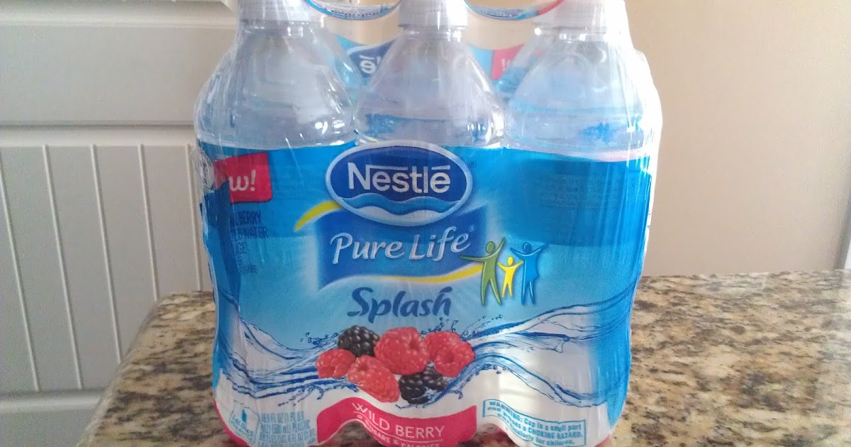 My Memphis Mommy: Nestle Pure Life Splash Water Only $.90