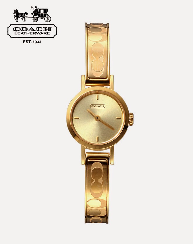 Coach Signature Studio 14501439 Bangle Watch - Avenue Online