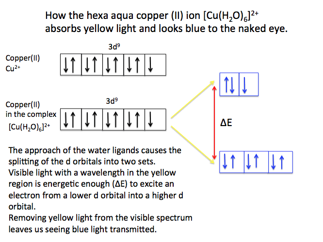 savvy-chemist: Transition metals: Complex ions and colour