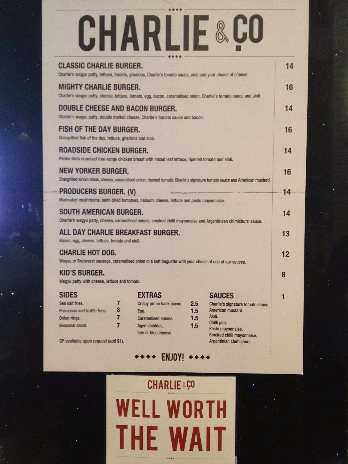 It's Me Miss M: Sydney Eats: Charlie & Co. Burgers