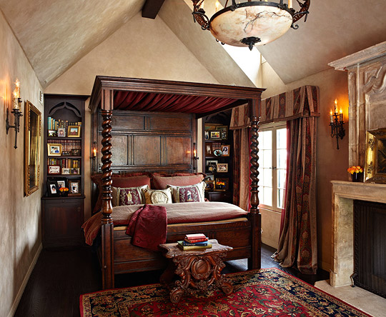 New Home Interior Design: Old World Style for a Tudor Revival House