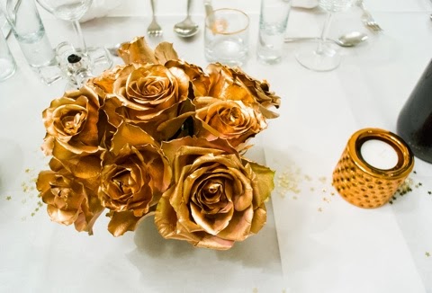 BEAUTIFULOSOPHY: A golden table setting