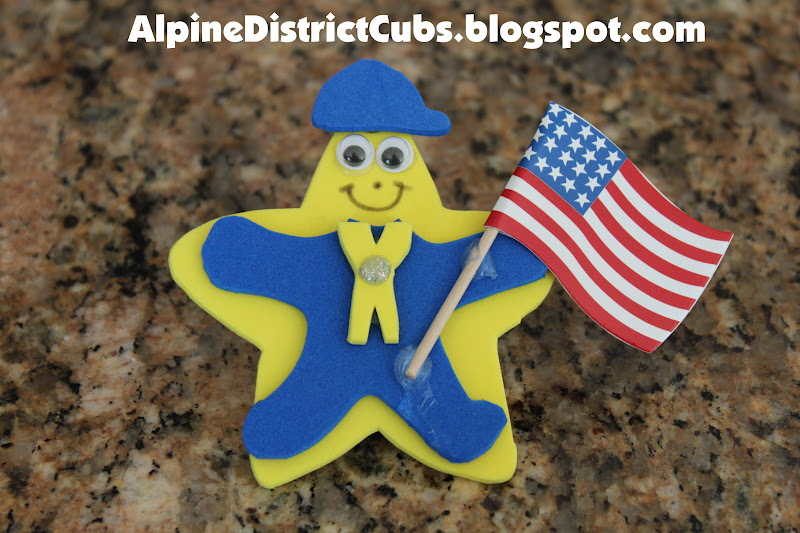 Alpine District Cub Scouts: Cub Scout Blue & Gold Star Person ...