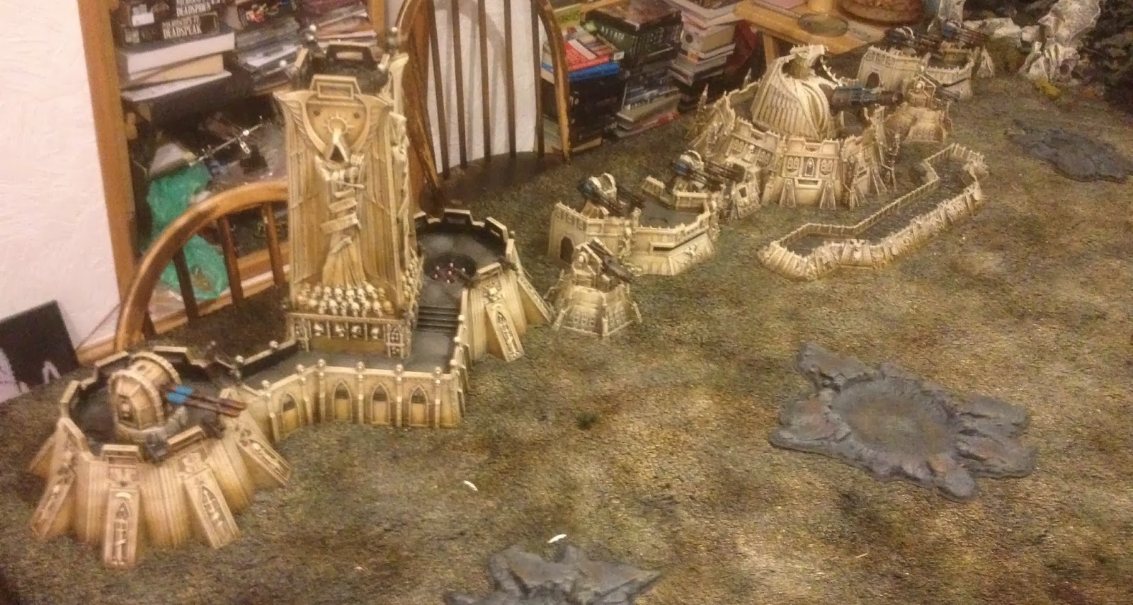 Conflict Valorax: Scenery Showcase: Wall of Martyrs Tempestus Firebase