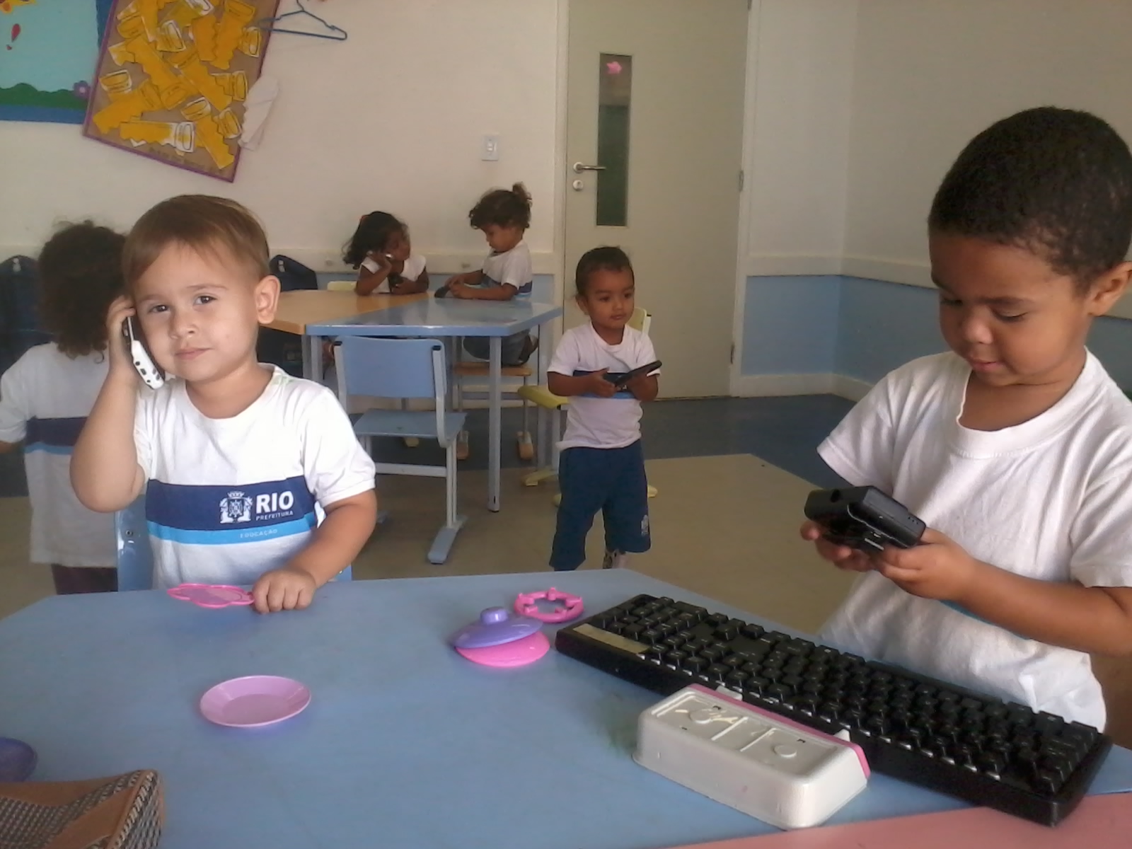 Criança dá trabalho...