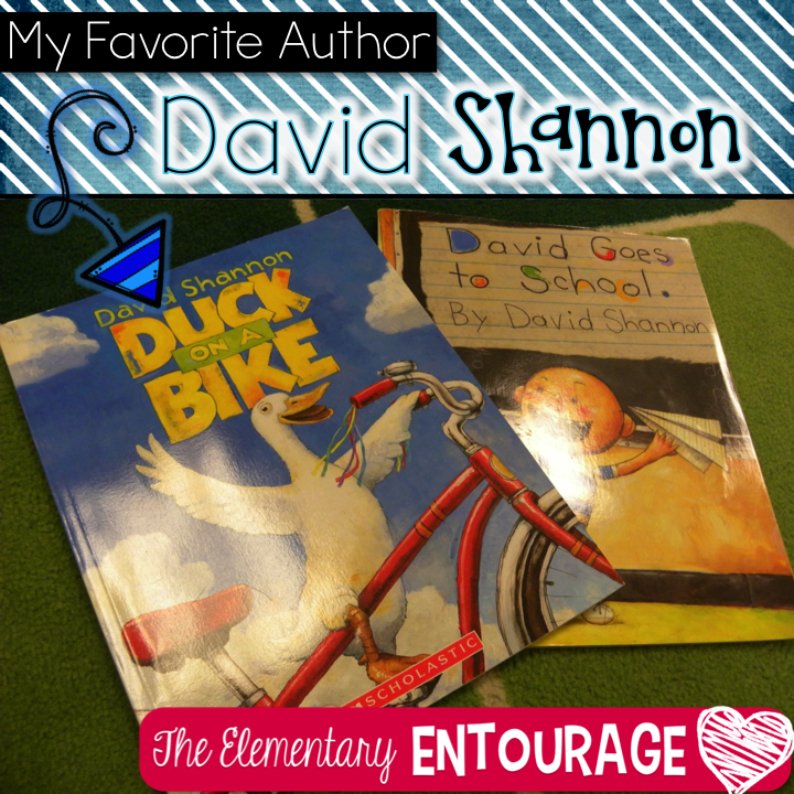The Elementary Entourage: Favorite Children's Author: David Shannon