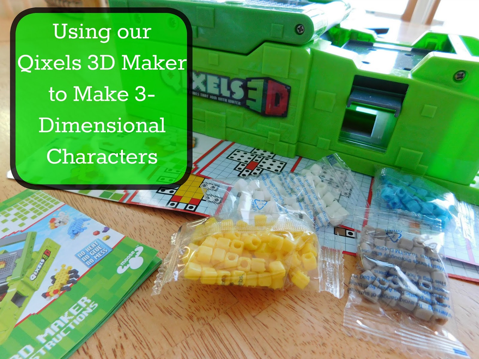 Art Project #74-- Qixels 3-D Maker