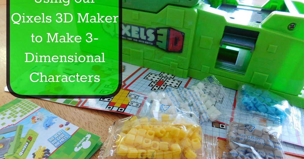 Art Project #74-- Qixels 3-D Maker