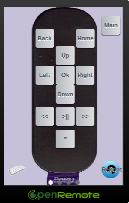 Timbocephus: Revised home brew remote added full virtual keyboard input ...