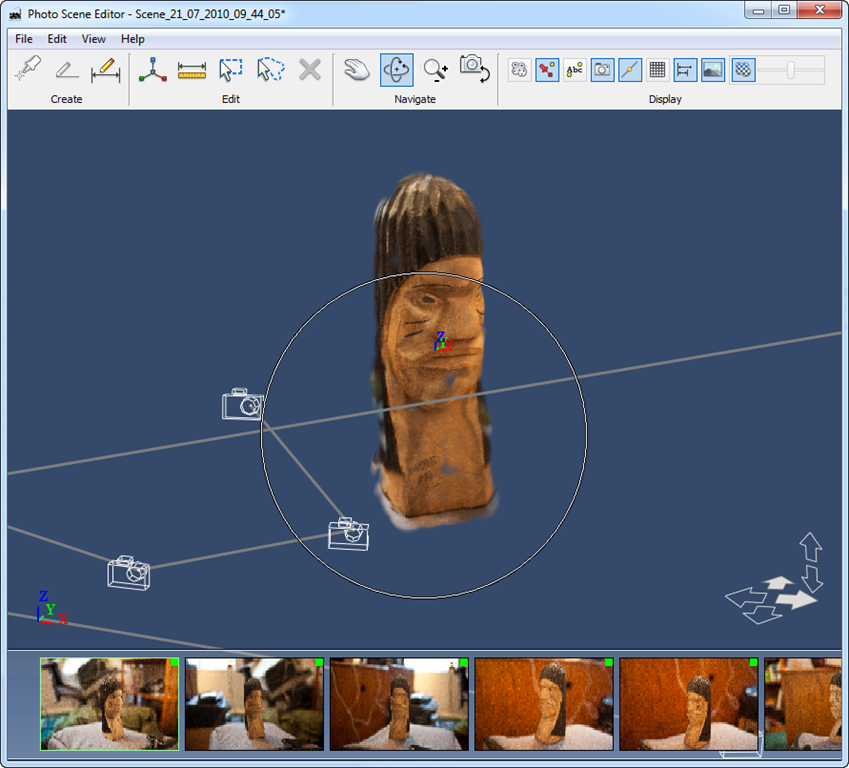 MIRAX 3D 奇銳科技: Autodesk Project Photofly 照片轉3D模型